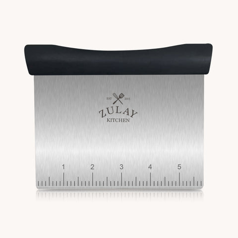 Multi-purpose Bench Scraper & Chopper | Zulay Kitchen