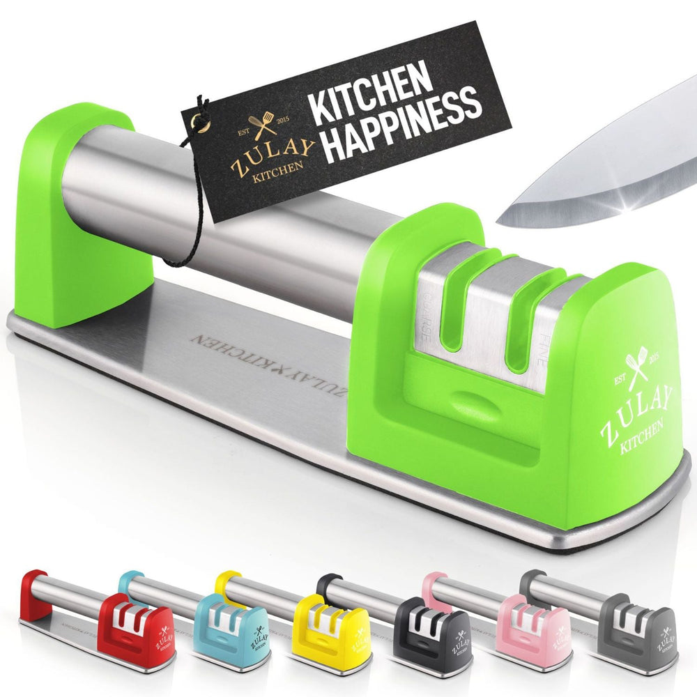 Knife Sharpener (2-Stage) | Zulay Kitchen
