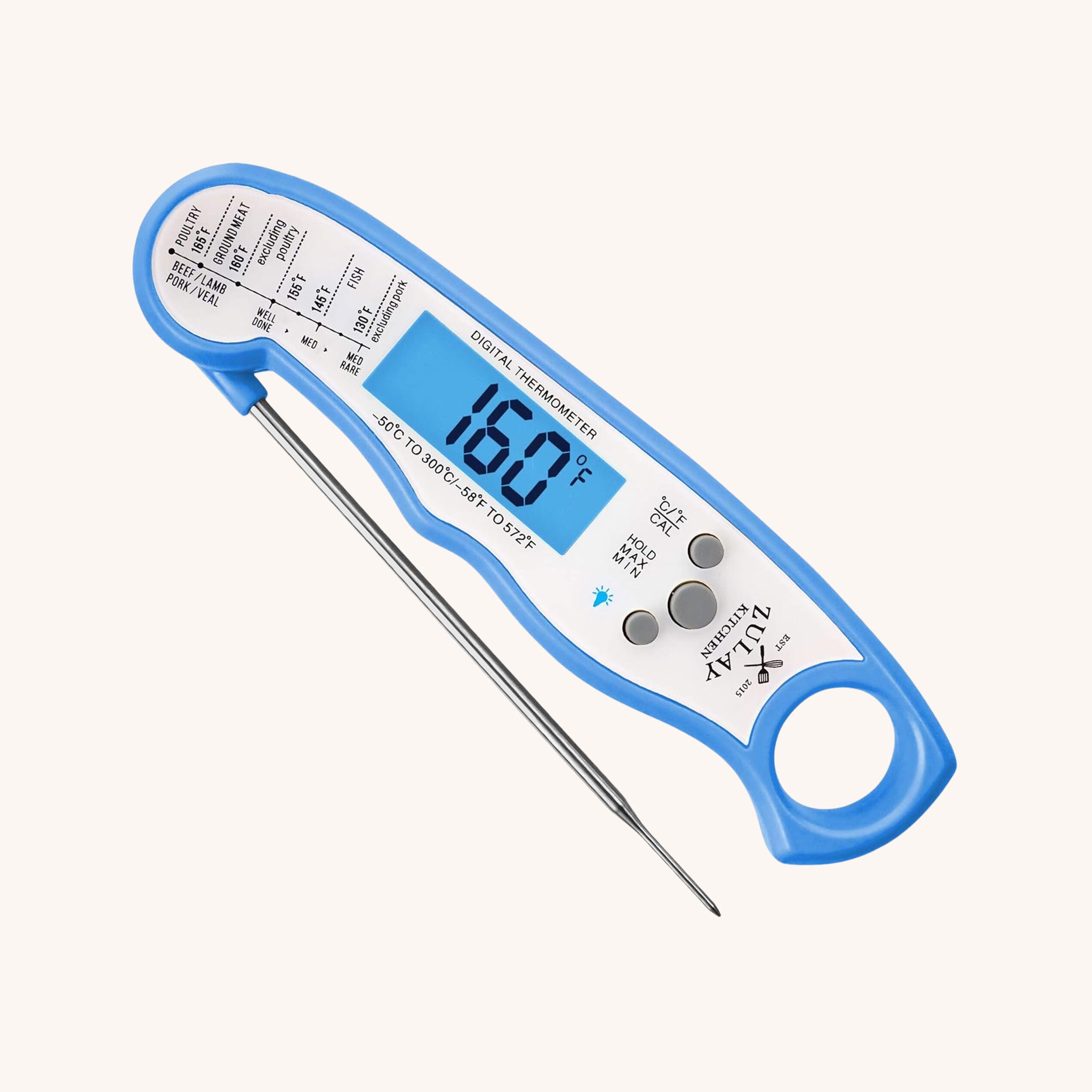Digital Food Thermometer for Cooking & Grilling – Zulay Kitchen