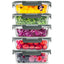 Snap Lock Glass Food Containers | Zulay Kitchen