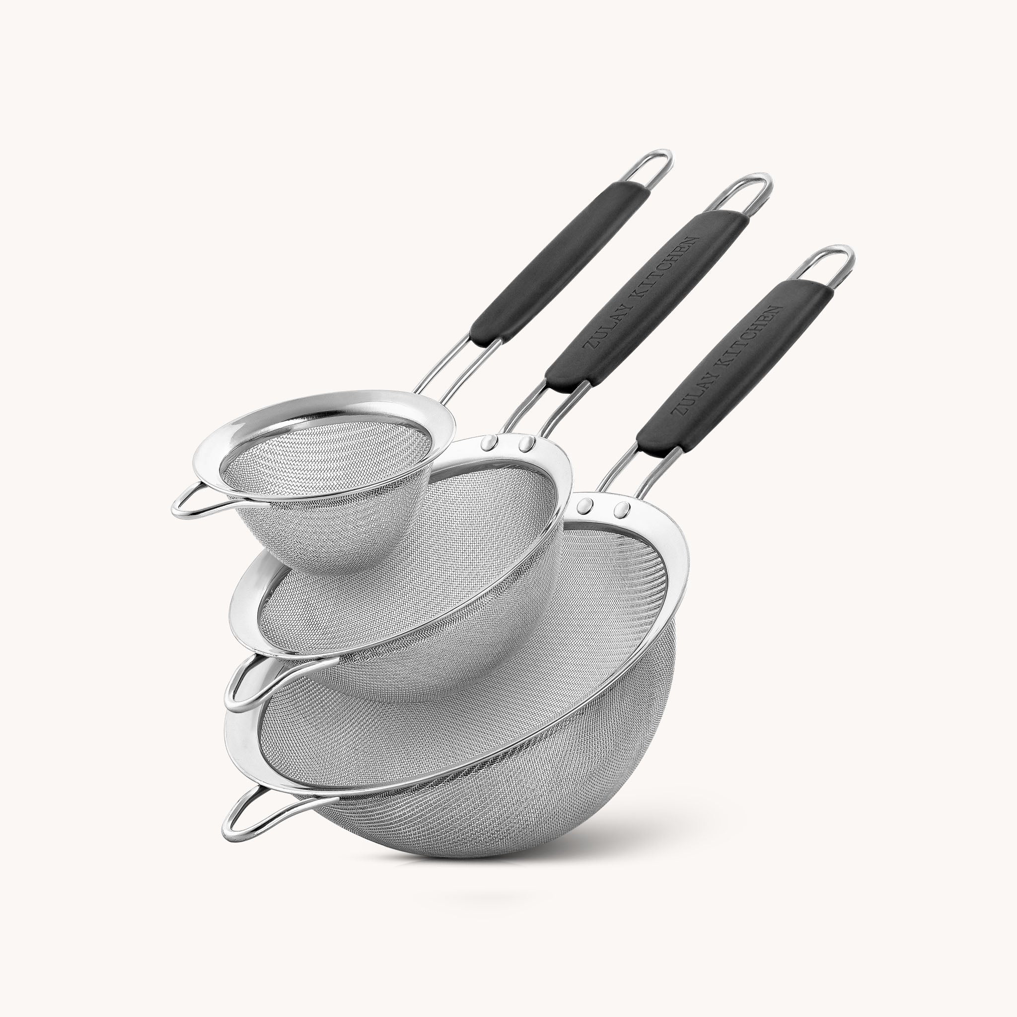 Kitchen Strainer (Set of 3) | Zulay Kitchen