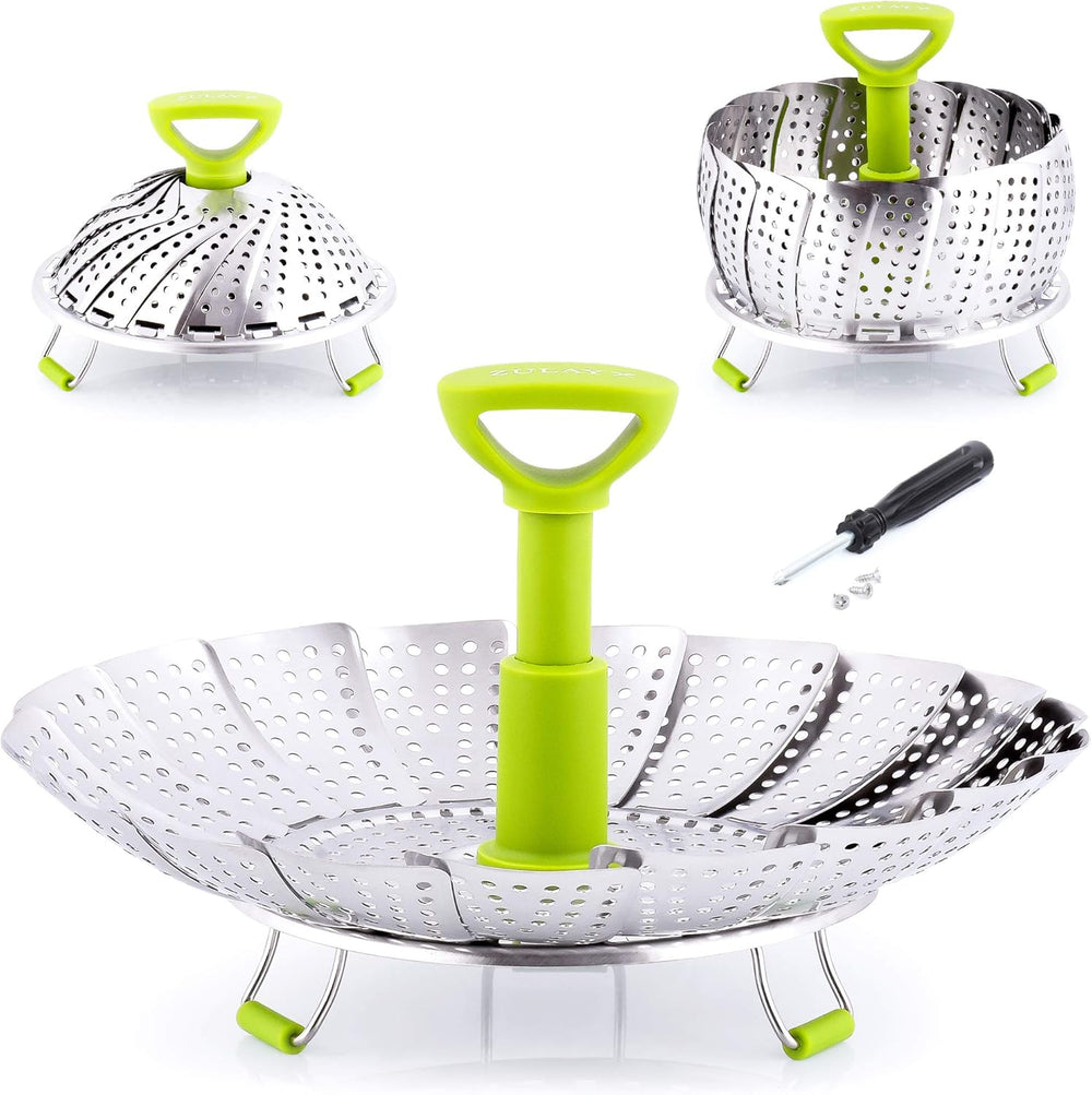 Adjustable Vegetable Steamer Basket | Zulay Kitchen