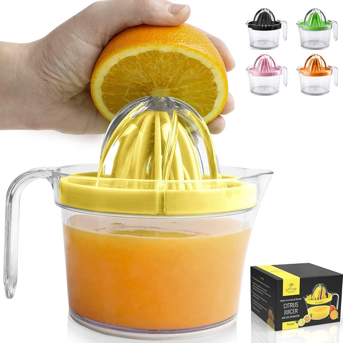 Citrus Juicer Reamer (17oz Capacity) | Zulay Kitchen