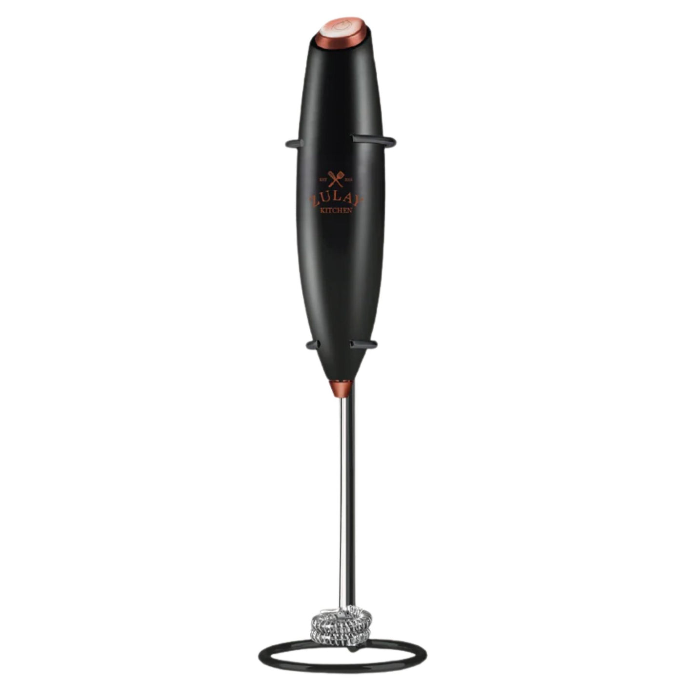 Double Whisk Milk Frother Handheld Mixer | Zulay Kitchen