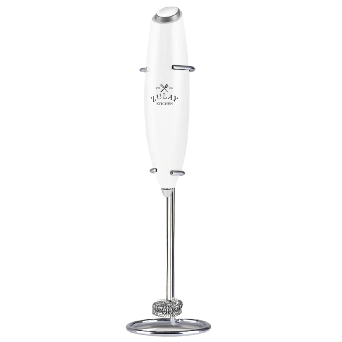 Double Whisk Milk Frother Handheld Mixer | Zulay Kitchen