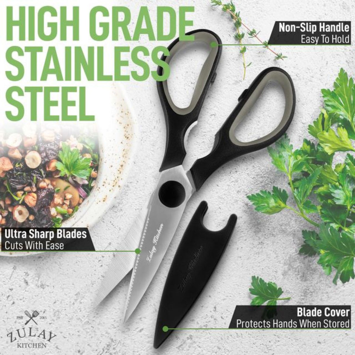 Heavy Duty Kitchen Scissors Ultra Sharp