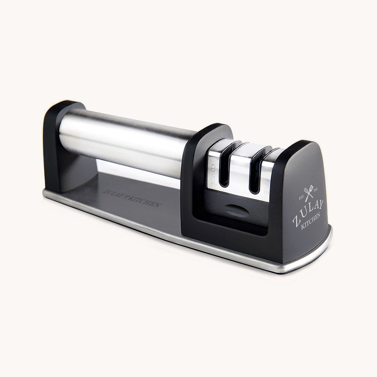 chef knife and sharpener