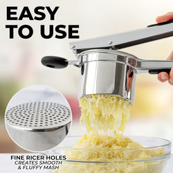 Stainless Steel Potato Ricer | Zulay Kitchen