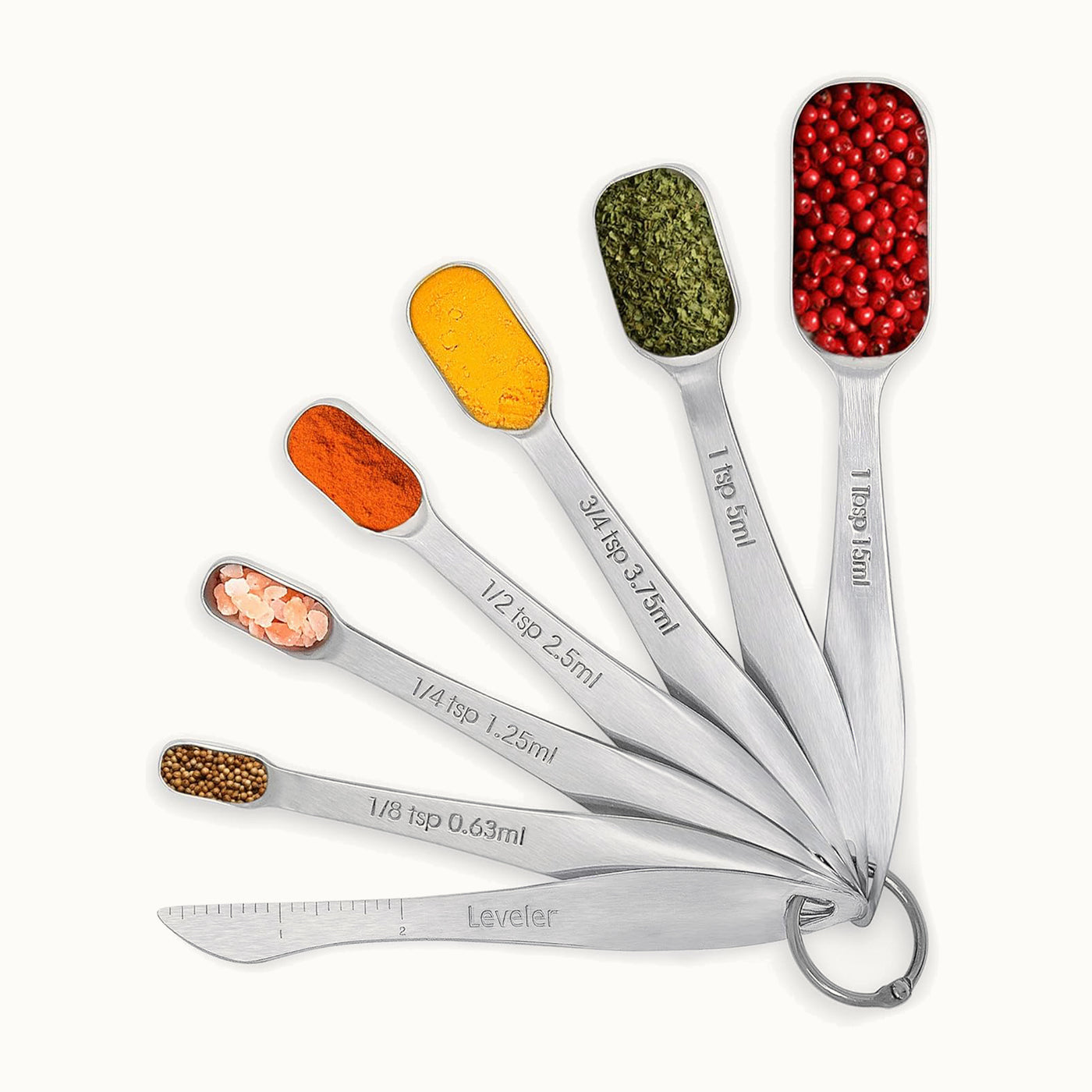 Rectangular Measuring Spoons Set